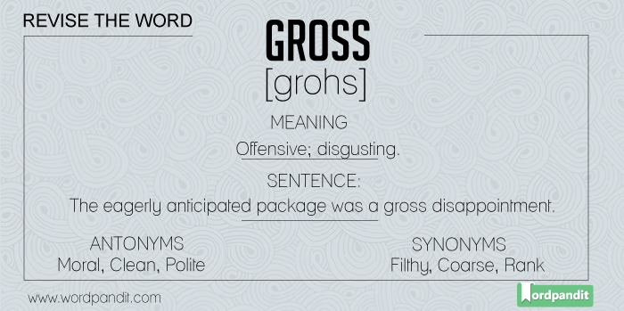 Gross - Wordpandit