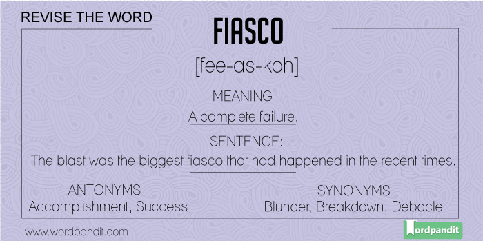 Fiasco Fiasco