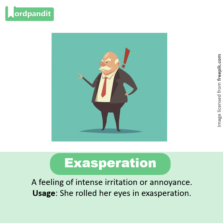 Exasperated Meaning
